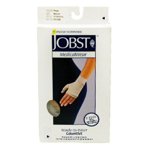 Guante Jobst de Alta Compresión 20-30 mmHg Color Beige Talla Mediana