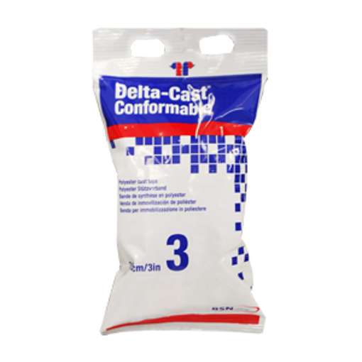 VENDA DELTA CAST CONFORMABLE 4" X 4 Yds. BLANCA (10.16cm x 3.65m)