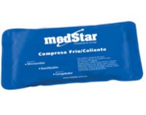 Compresa De Gel Medstar Con Cubierta De Nylon Y Pvc.31 X 17 Cms