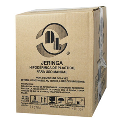 JERINGA DESECHABLE DL 10ML CON AGUJA 21X32 CAJA CON 100 PI
