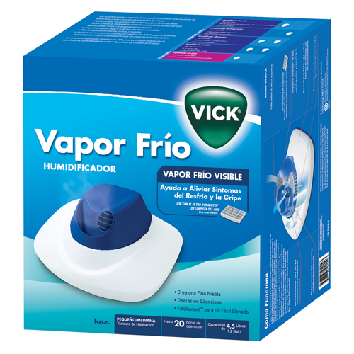 Humidificador Vick de Vapor Frío