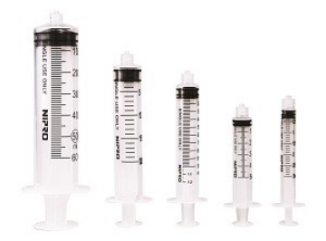 Jeringa Esteril Desechable Dl 5 ml Con Aguja 21x32 mm verde