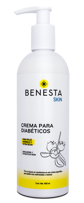 Crema para Diabeticos Benesta Skin con Glicerol y Extracto de neem ...