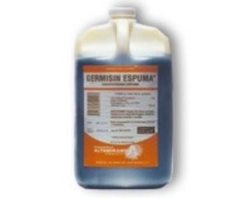 Antiseptico con yodopovidona germisin espuma 1 lt